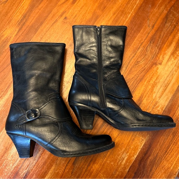 Born | Shoes | Born Women Leather Boots 85 Black | Poshmark